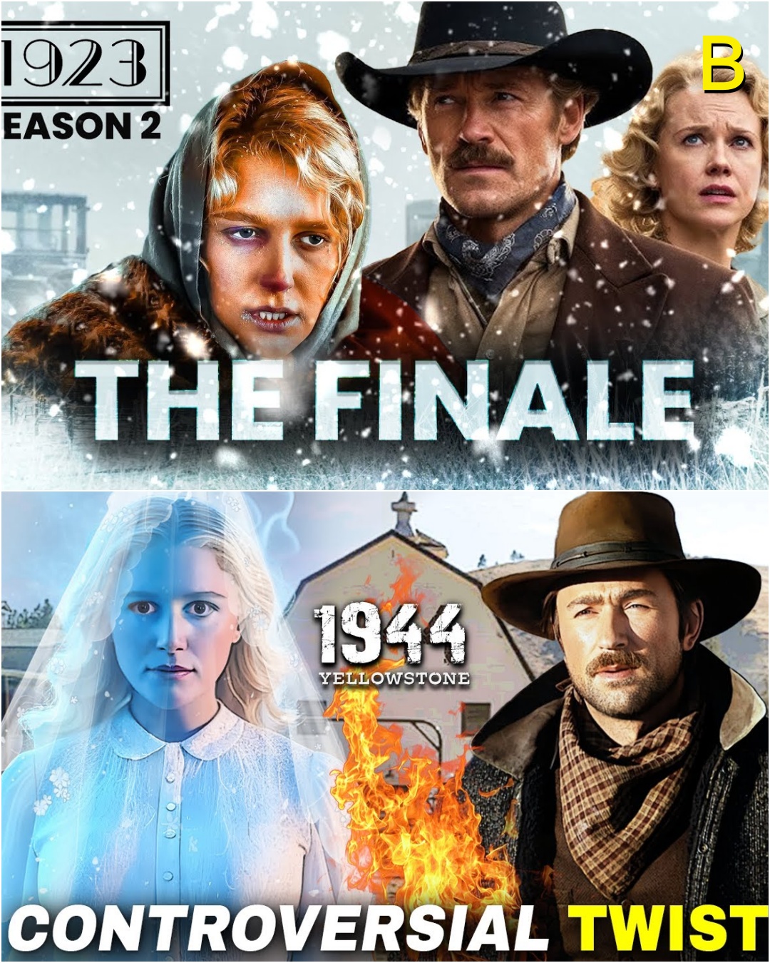 New Now: "Brandon Sklenar & Julia Schlaepfer Pitch Ghost Storyline for 1944—Could It Happen?